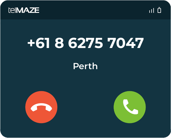 Who is 0862757047 / (08) 6275 7047 from Perth - telMAZE